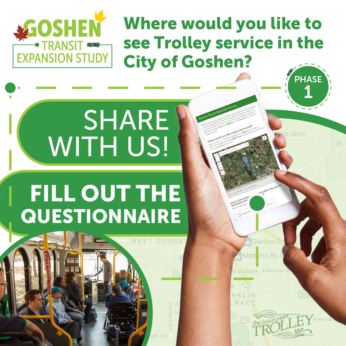 CITY OF GOSHEN WORKING WITH MACOG TO DESIGNATE NEW TROLLEY ROUTES ...