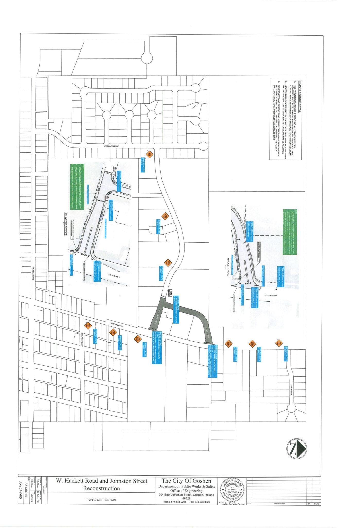 Hackett Road and Johnston Street Closed for Repairs: What Drivers Need ...