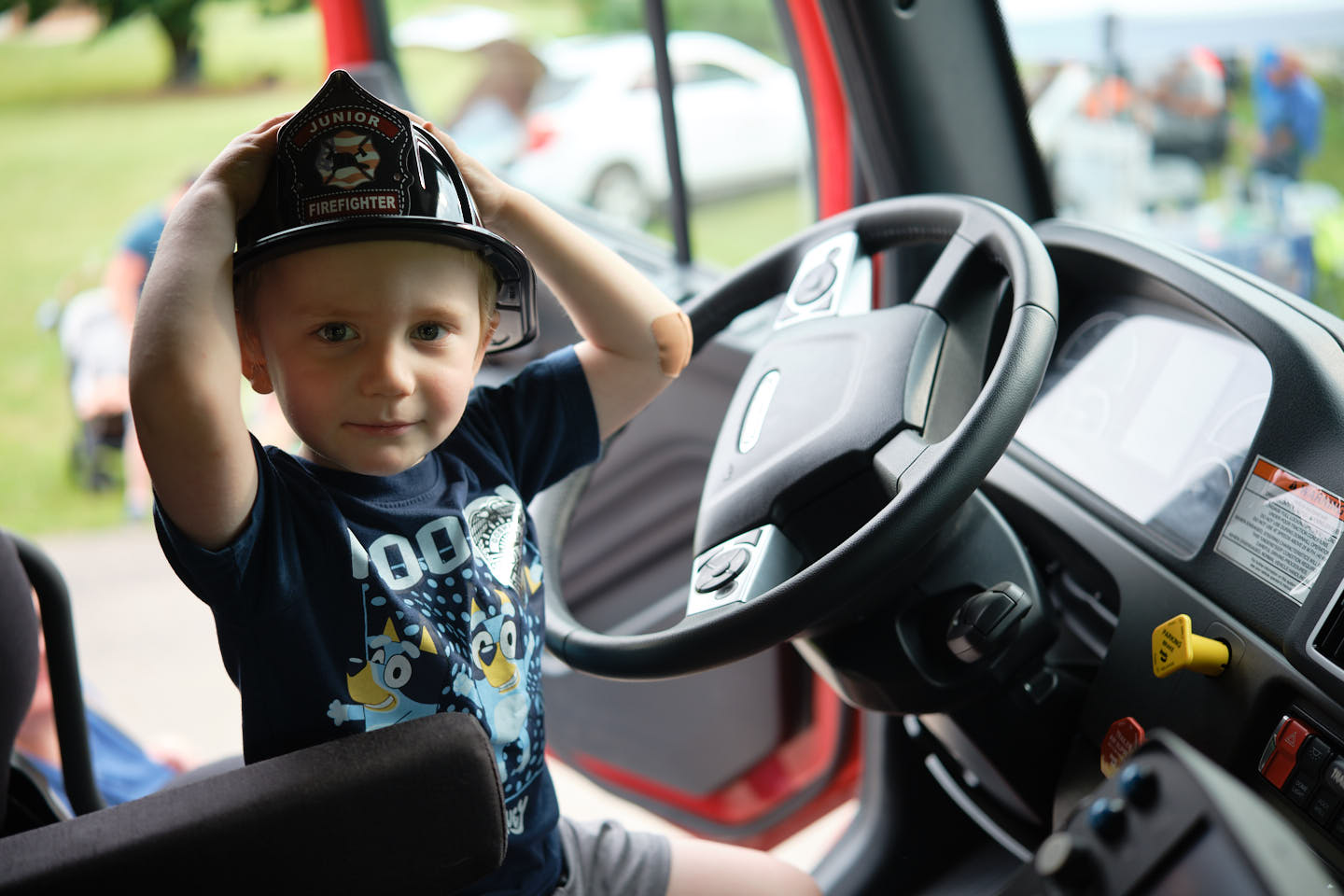 Photos: Big rigs, free rides and little mayors roll into Goshen’s Touch ...