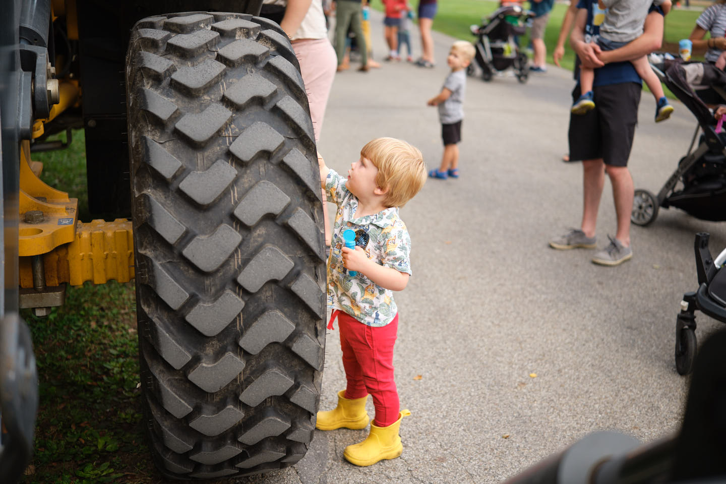 Photos: Big rigs, free rides and little mayors roll into Goshen’s Touch ...