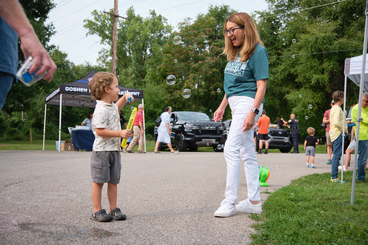 Photos: Big rigs, free rides and little mayors roll into Goshen’s Touch ...